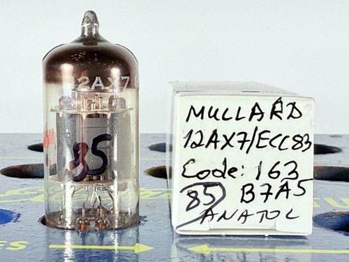 Mullard ECC83 12AX7 Code I63 B7A5 Tested Like NOS Balanced Tube | eBay