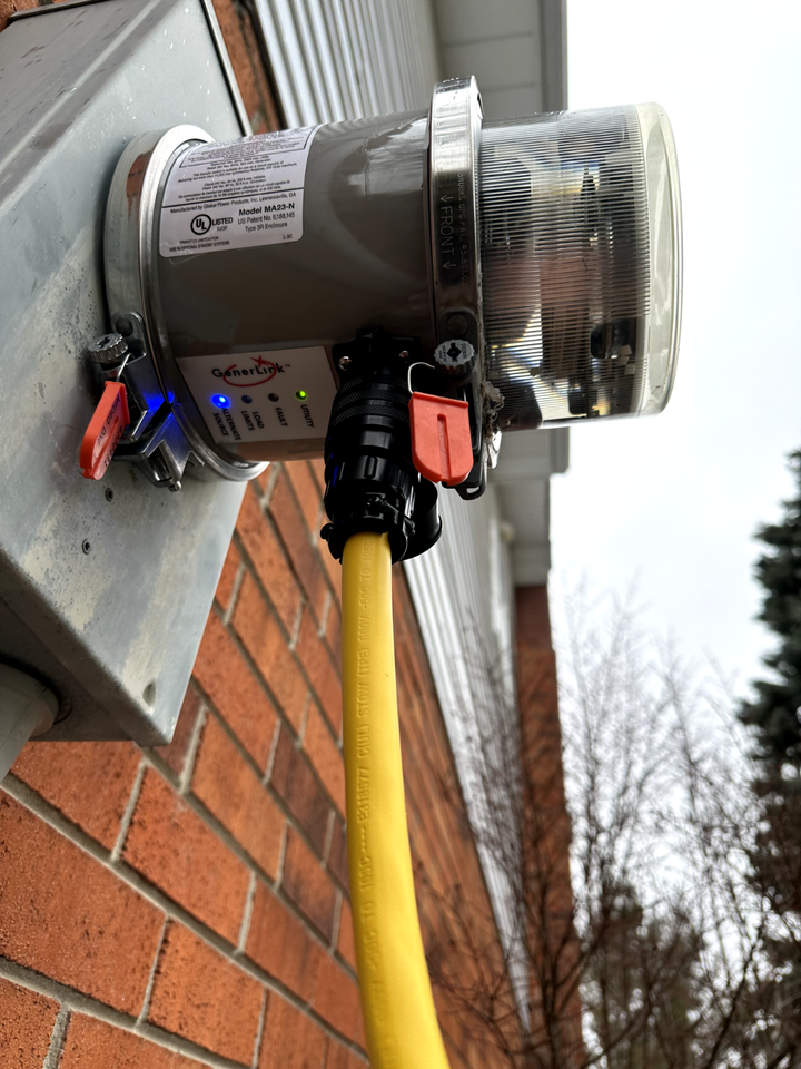 GenerLink 30 Amp Meter Mounted Transfer Switch MA23-N | eBay