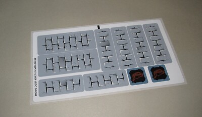 Lego Castle Sticker Sheet Battle at the Pass Set 8813 / Mistlands Tower ...