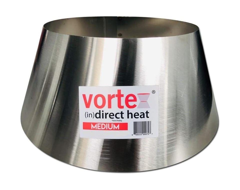 BBQ Vortex (in) direct heat and Charcoal Heat Control Baffle for Weber ...