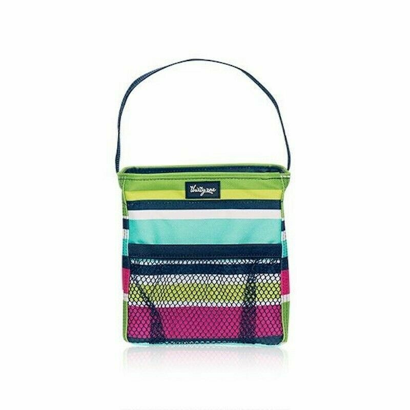 Thirty One NEW mini Littles carry all caddy utility bag 31 gift Preppy ...