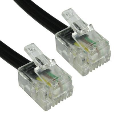 RJ11 to RJ11 ADSL ROUTER Cable TELEPHONE Lead for SKY BT PHONE ...