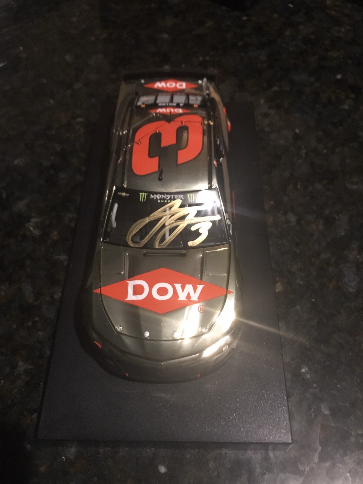 2019 AUSTIN DILLON #3 50th RCR ANNIVERSARY Signed Autograph Color ...