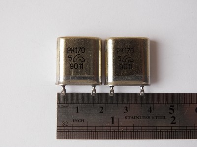 Crystals & Oscillators - Vintage Soviet Military Grade