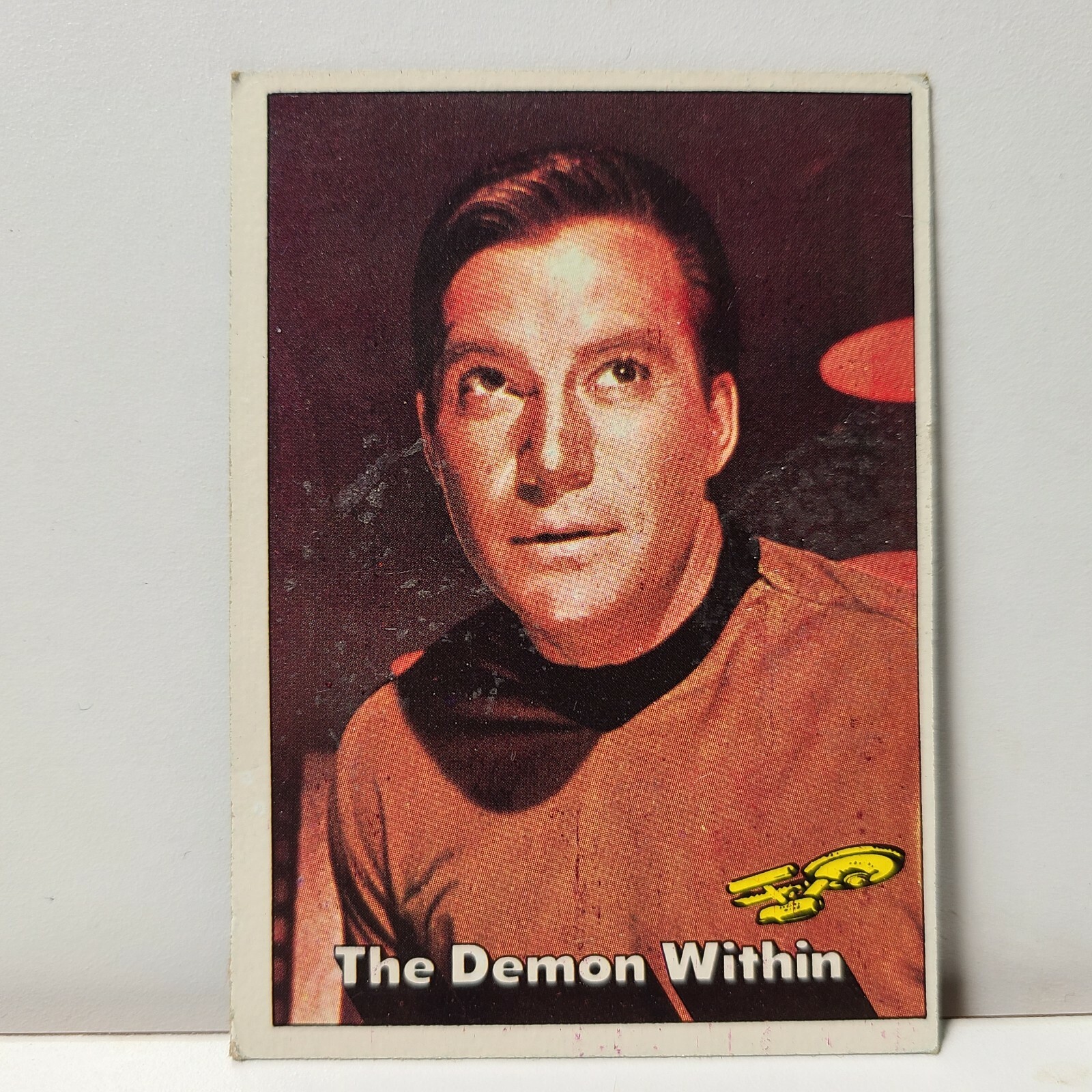 1976 STAR TREK TOS Topps Trading Cards Lot of 9-Captains Log-Creased ...