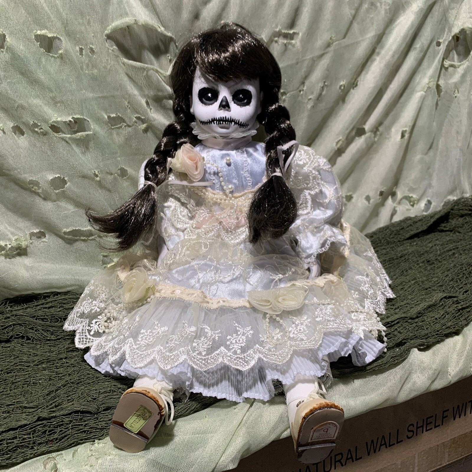 Dead Zombie Halloween Haunted Prop OOAK Porcelain Doll Vintage | eBay