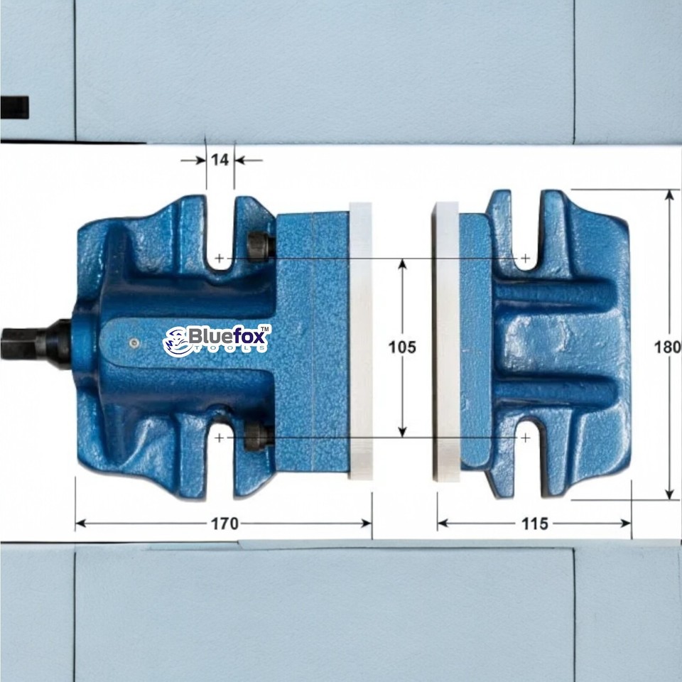 NEW 6" Inches Two Piece Precision Milling Machine Vise Limitless 150mm ...