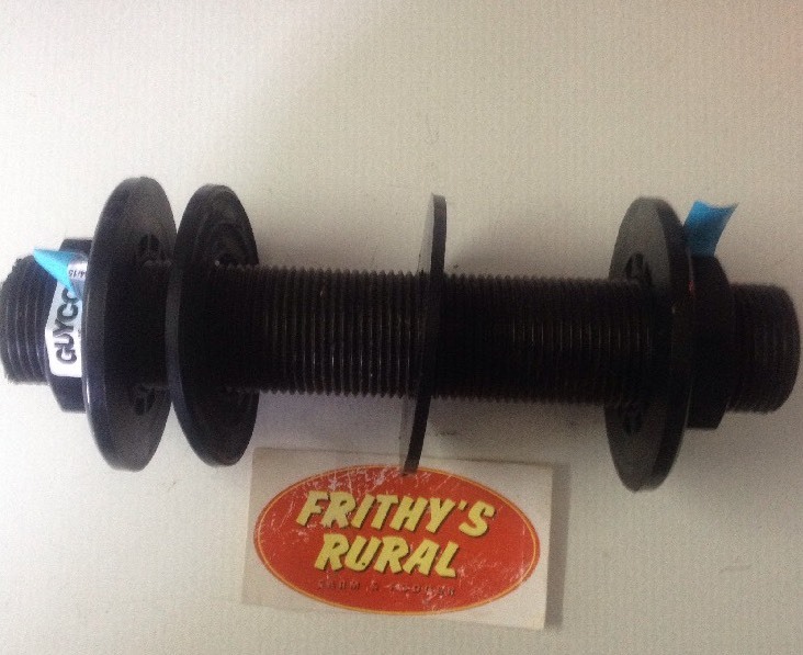 MALE TANK FITTING CONTINUOUS THREADED SHAFT 2" Male All Thread × 200mm ...