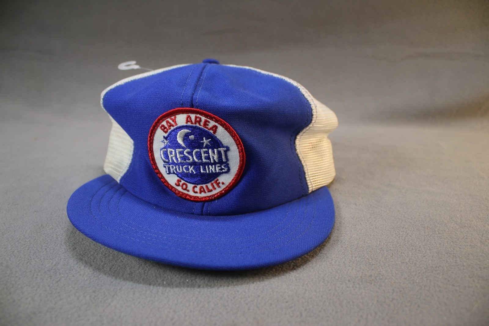 Vintage So Cal Bay Area 80s USA Trucker Hat Cap Snapback PATCH Blue ...