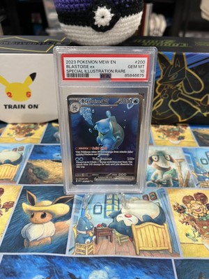 PSA 10 Blastoise ex 200/165 Special Illustration Rare (Scarlet & Violet ...