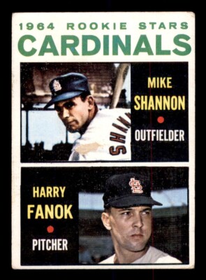 1964 Topps Baseball #262 Cardinals Rookies Mike Shannon VG *e1 | eBay