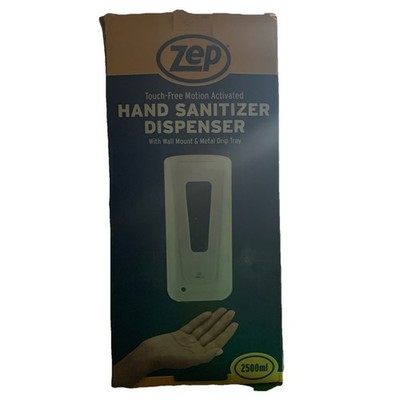 ZEP - TFHSU-2-2500PL Touch-Free Motion Hand Sanitizer 84.54-oz Wall ...
