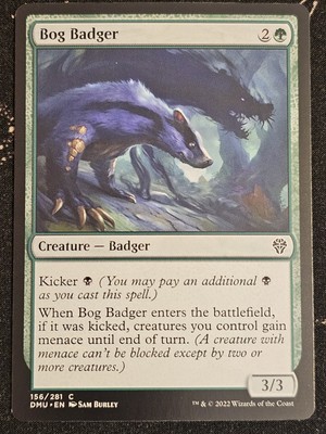 Bog Badger 156/281, DMU MTG TCG | eBay