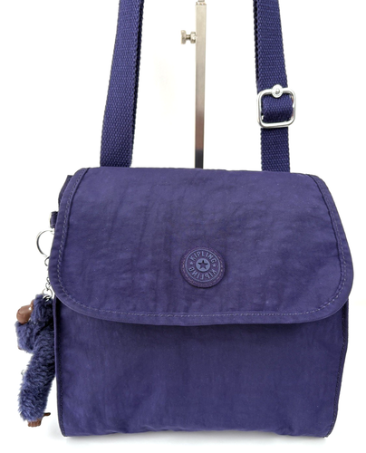 Kipling 'Rayanne' Crossbody Bag - Aubergine - Very Good Condition | eBay UK