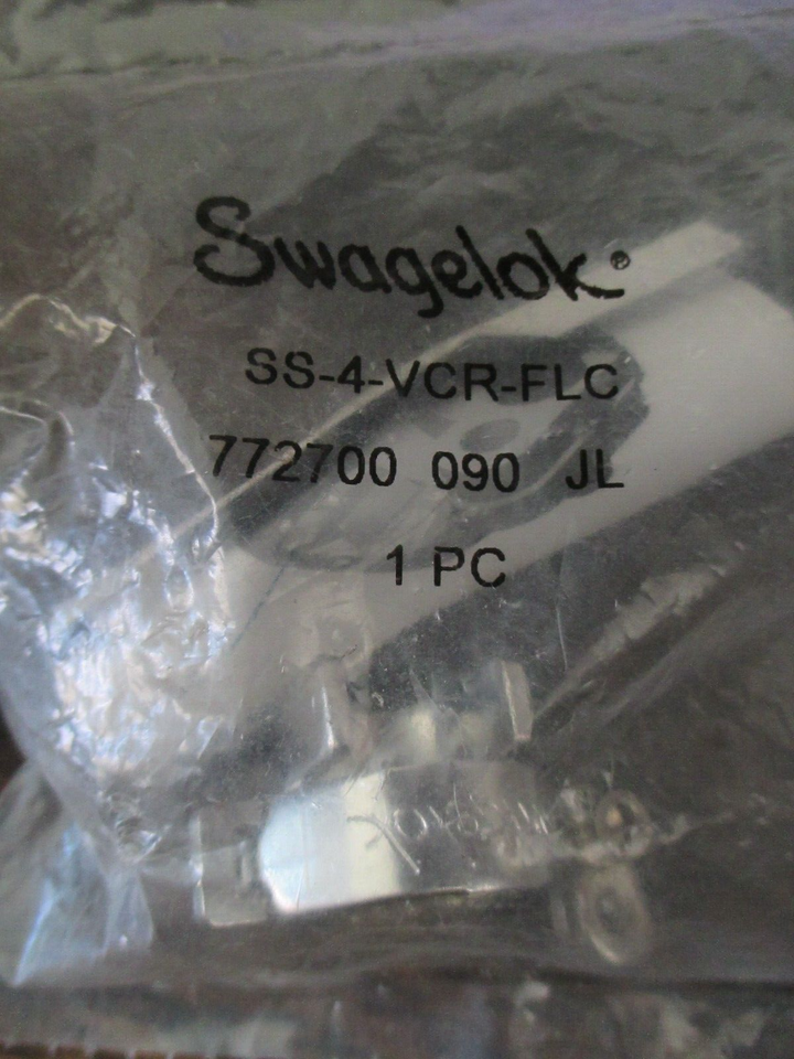 Swagelok SS-4-VCR-FLC Stainless Steel Fitting Lock SEALED BAG | eBay