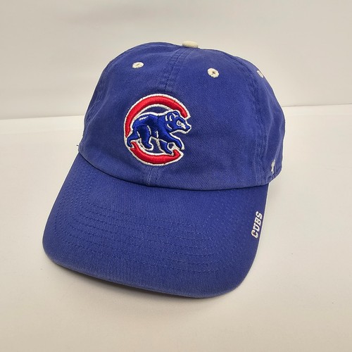 47 Brand Chicago Cubs Hat Cap Strapback Embroidered Mascot Logo ...
