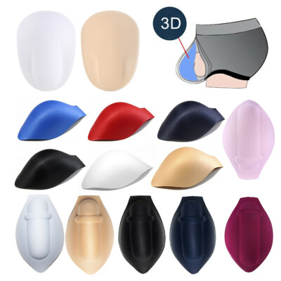 2PCS Penis Enhancer Push Up Pad Bademode Vergrößern 3D Ausbuchtung ...
