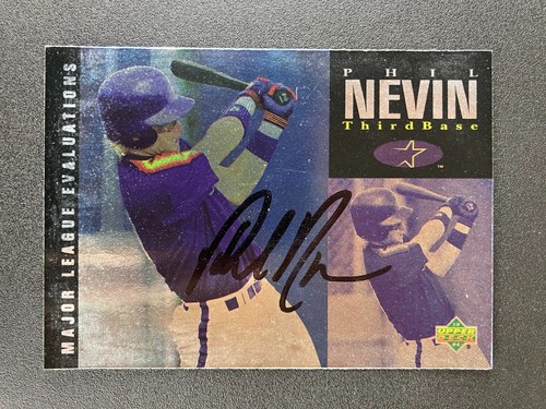 Phil Nevin 1993 Upper Deck Astros In Person IP TTM Signed Auto ...