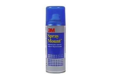 3M Spray Mount Repositionable Adhesive Glue Spraymount - 400ml | eBay UK