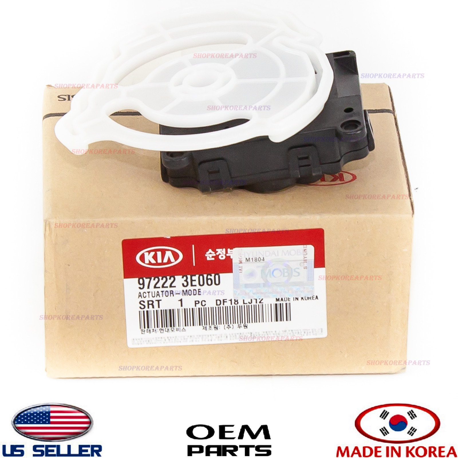 TEMPERATURE DOOR ACTUATOR HVAC GENUINE! KIA BORREGO 3.8L 4.6L ...