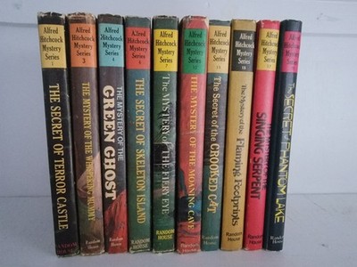 Lot Of 10 Three Investigators Books 1, 3, 4, 6, 7, 10, 13, 15, 17 and ...