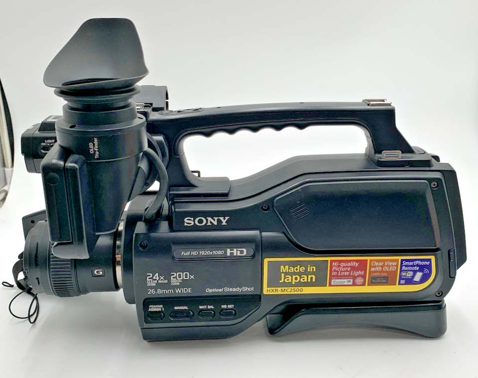 Sony HXR-MC2500 Full HD 24x Optical Clear Image 200x Digital Shoulder ...