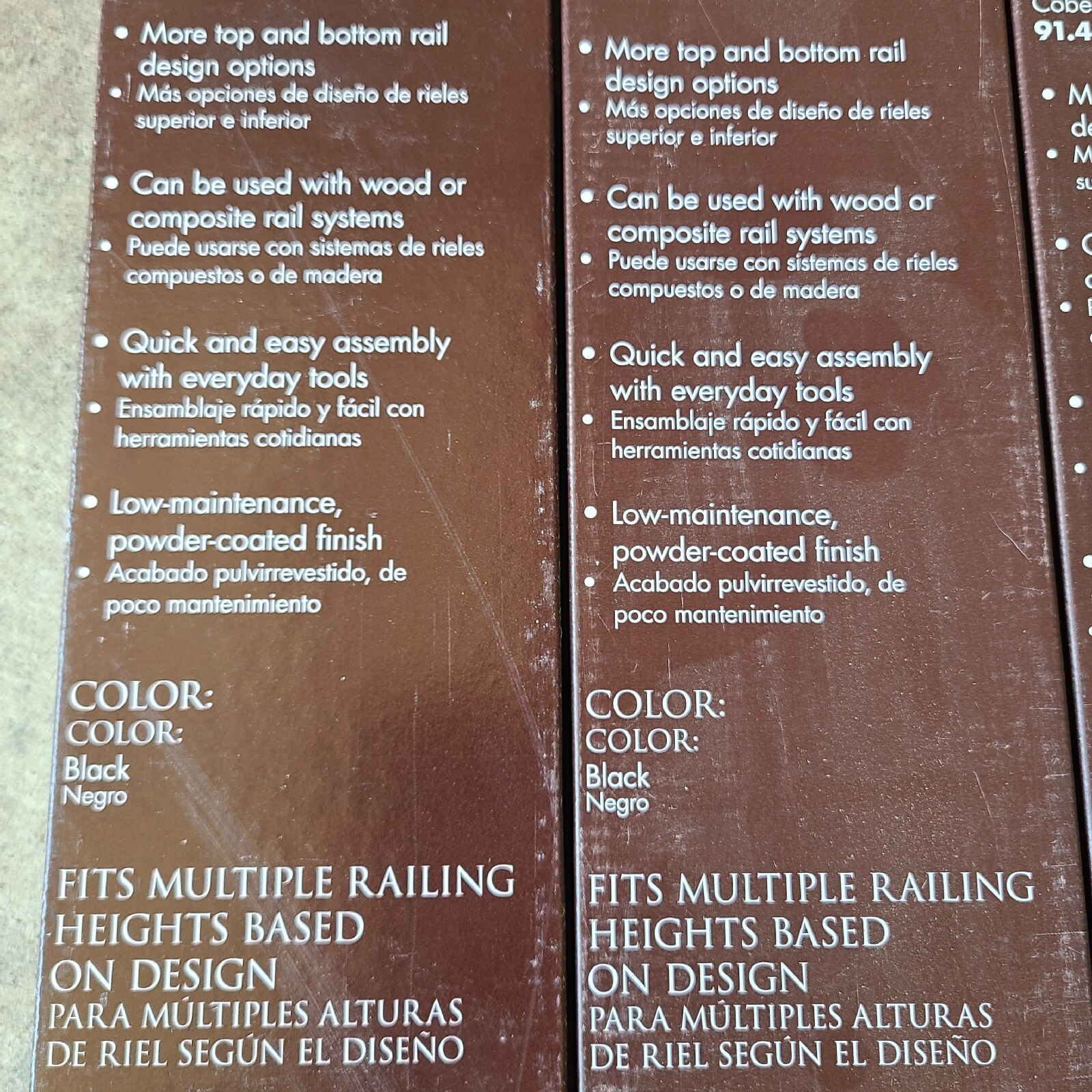 Veranda Aluminum Balusters 36' Rail Height | Grelly USA