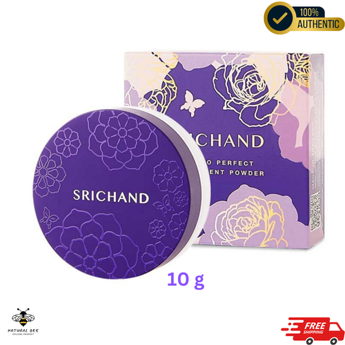 Srichand Translucent Powder Bare Perfect 10g Oil control 12 hr UV ...