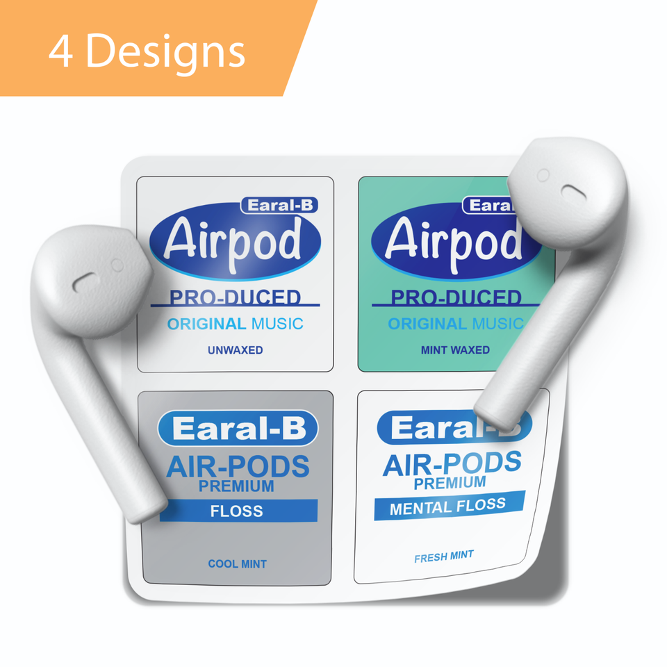 AirPod Case Skin Sticker - Dental Floss Disguise Airpods Wrap | eBay