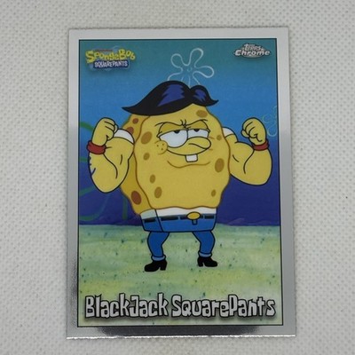 2025 Topps Chrome Spongebob | BlackJack SquarePants | Base! | eBay