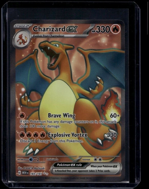 Charizard ex 2023 Scarlet & Violet: 151 #183/165 Ultra Rare Price Guide ...
