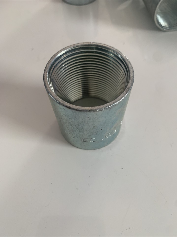 1” Galvanized Drive Coupling Pipe Well Point Drive Coupler | eBay