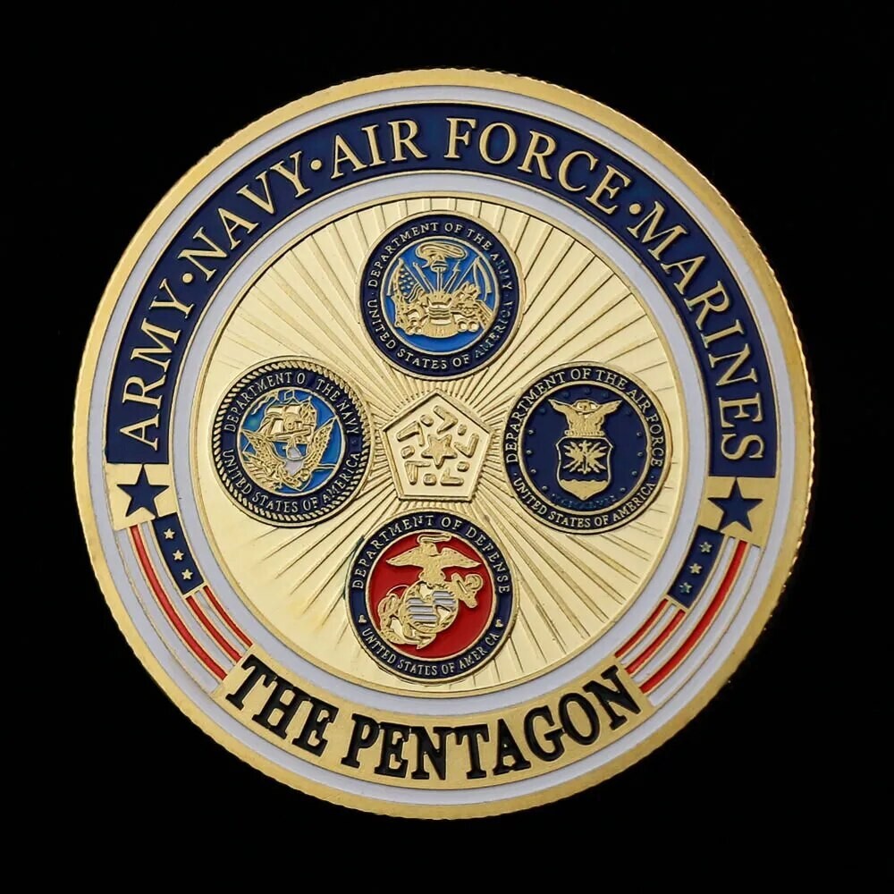 The Pentagon Department of Defense Commemorative Challenge Coin ...