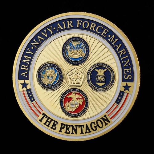The Pentagon Department of Defense Commemorative Challenge Coin ...