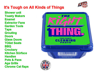 ASTONISH The Thing Pure Power Cleaner Cleaning Paste cookware hobs Tub ...