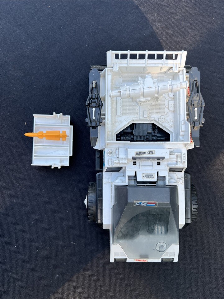 GI Joe Snow Cat Vehicle 1985 Needs Repair Incomplete | eBay