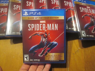 Marvel's Spider-Man: Game of the Year Edition PS4 PLAYSTATION 4 US NEW ...
