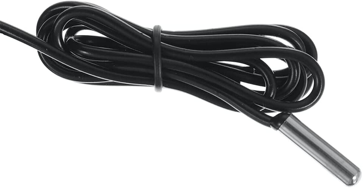 Mini Digital Thermometer Temperatur Messgerät LCD Anzeige mit Fühler 1 ...