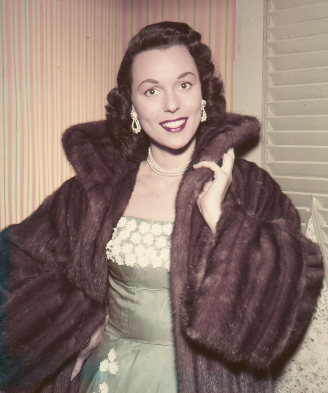 LR94A-29 BESS MYERSON Original 4" x 5" Film Transparency "THE BIG ...