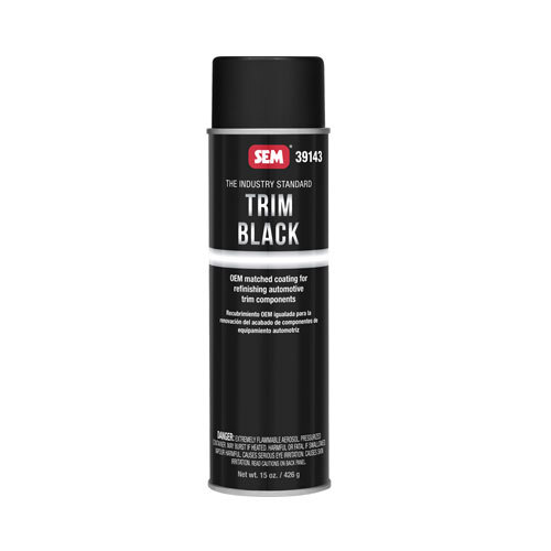SEM 39143 Trim Black Aerosol, 15 oz., for Automotive Trim Components | eBay