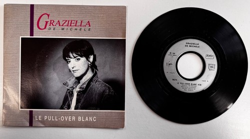 GRAZIELLA DE MICHELE Le Pull-Over Blanc Doodee Disque 45T 7" Vinyle ...