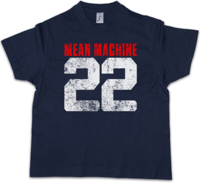 MEAN MACHINE 22 Kinder Jungen T-Shirt The Longest Yard Danny Meehan ...