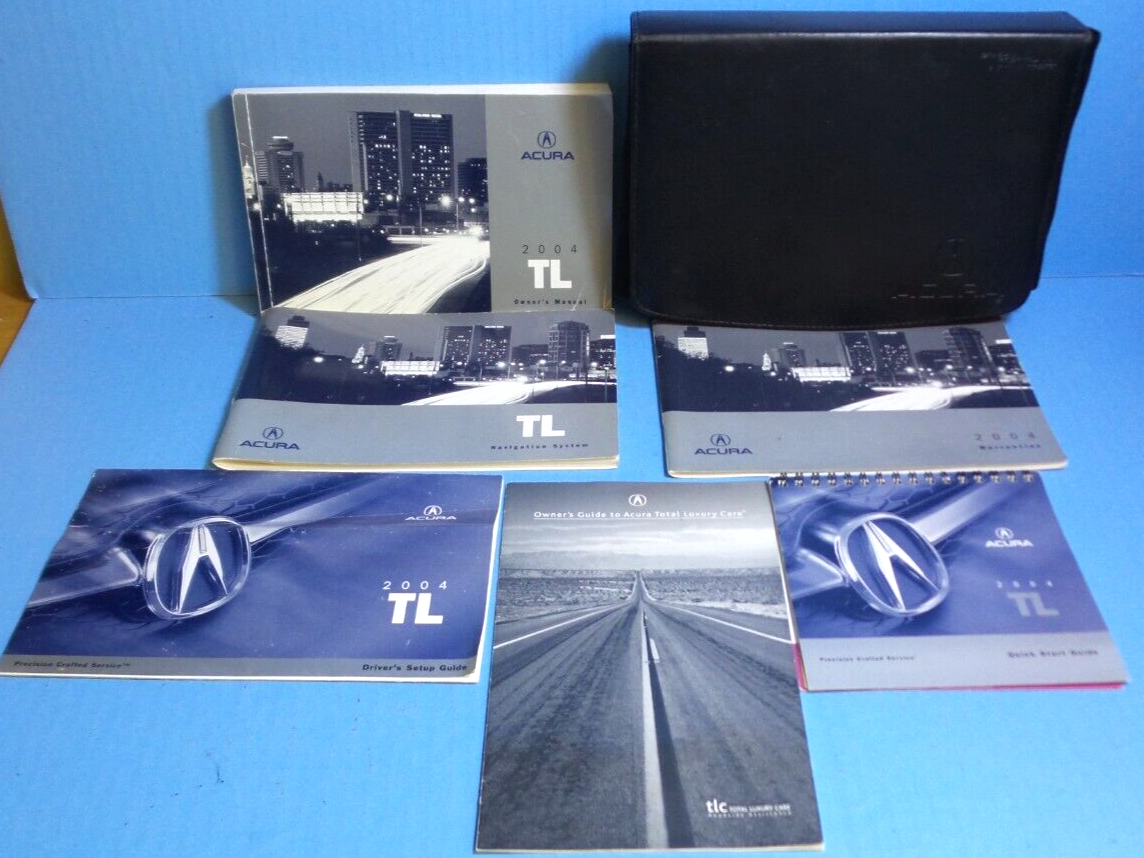 Acura Tl 2004 Manual 2004 Acura TL OEM Owners Manual With Case And DVD