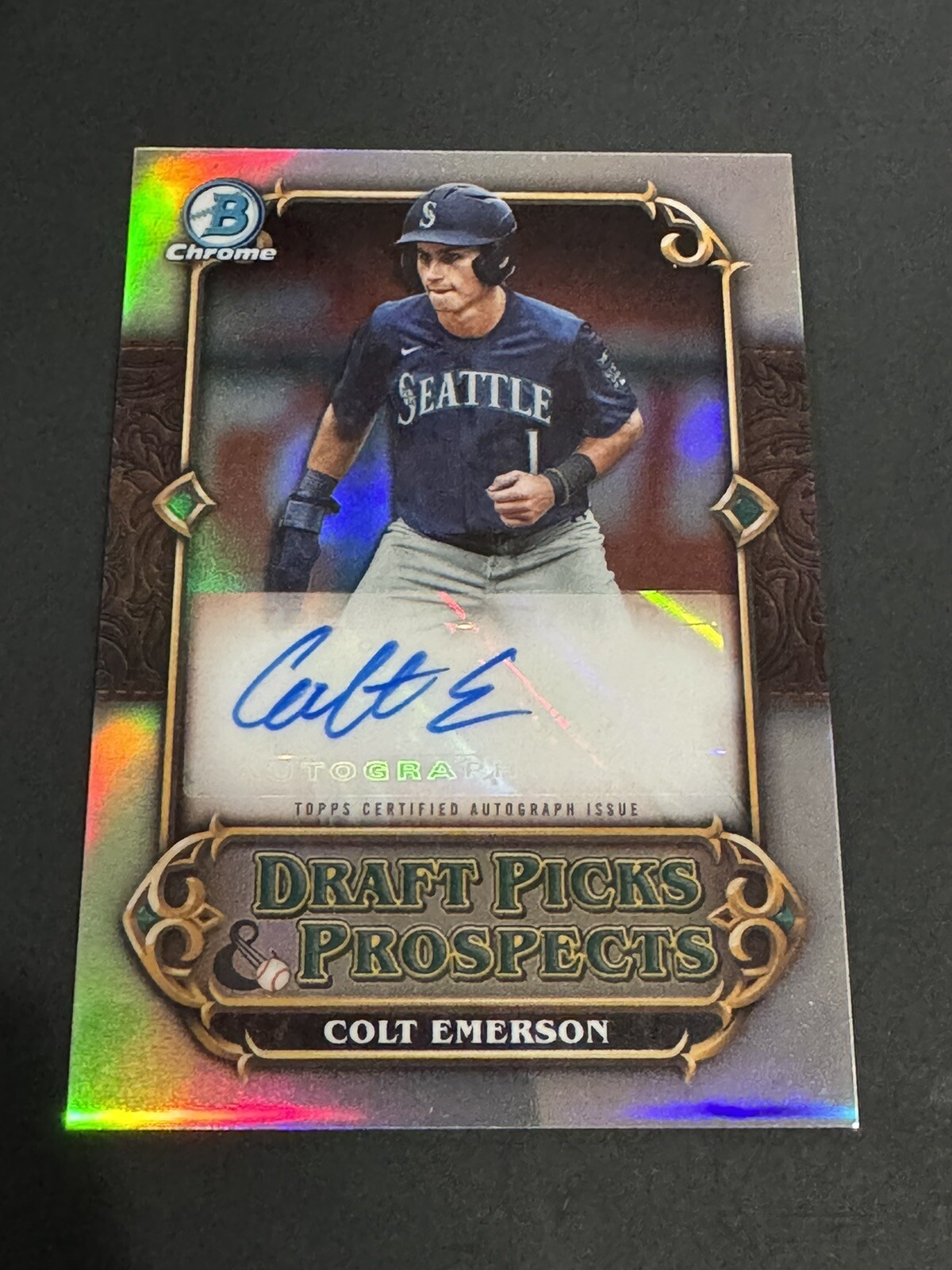 2023 Bowman Draft Colt Emerson Draft Picks & Prospects Autographs /99 ...