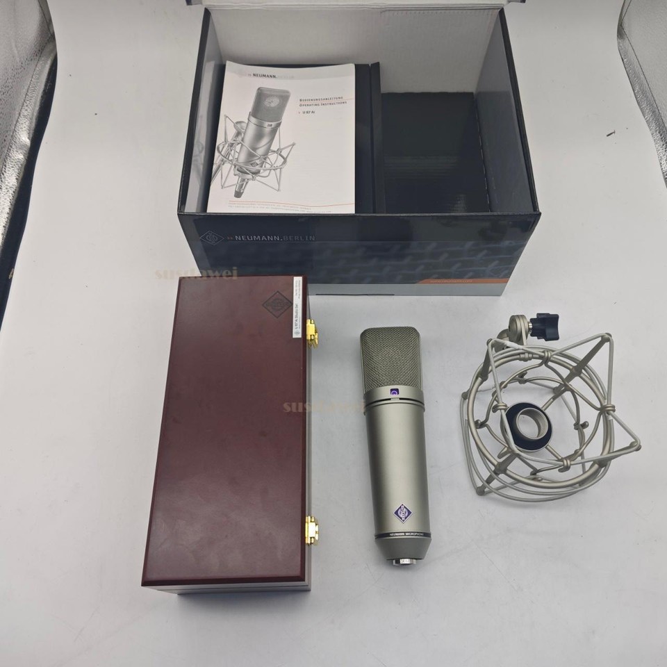 Neu-mann U 87 Ai Set Large-diaphragm Condenser Microphone - Nickel | eBay