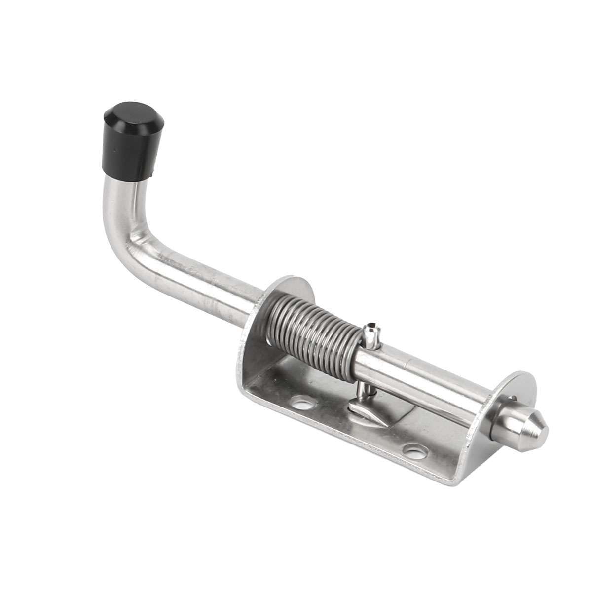 Spring Loaded Latch Pin, Stainless Steel Barrel Bolt Thicken 2mm Door ...