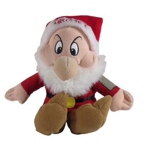 Disney World Snow White Grumpy Dwarf Plush 10" Stuffed Toy Plush ...