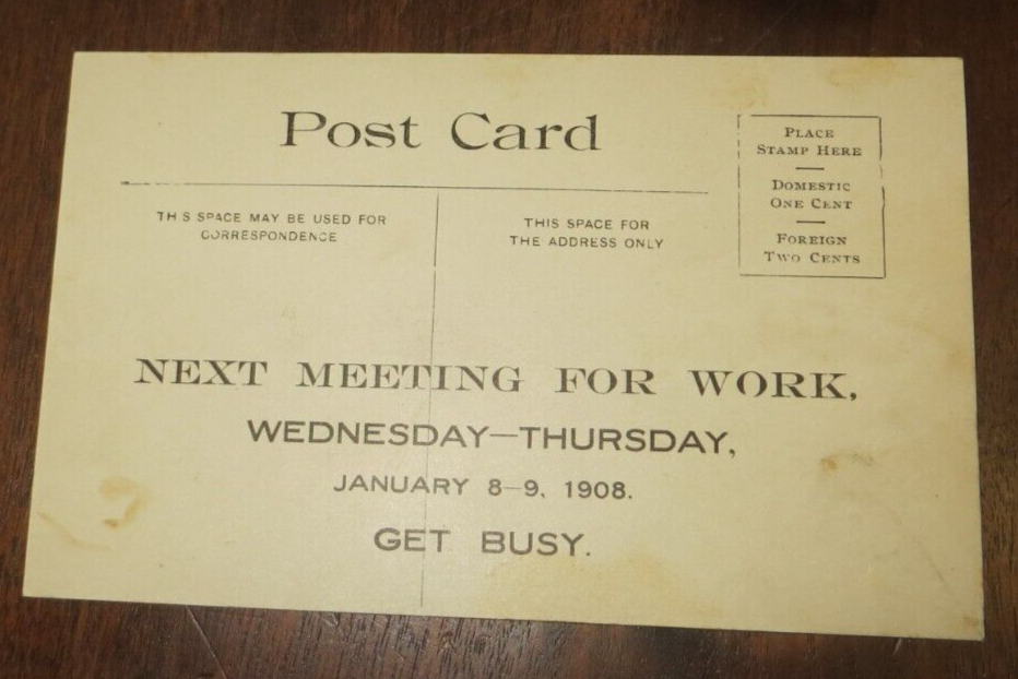 1908- Caldwell Consistory Cathedral AASR Bloomsburg, Pennsylvania Litho ...