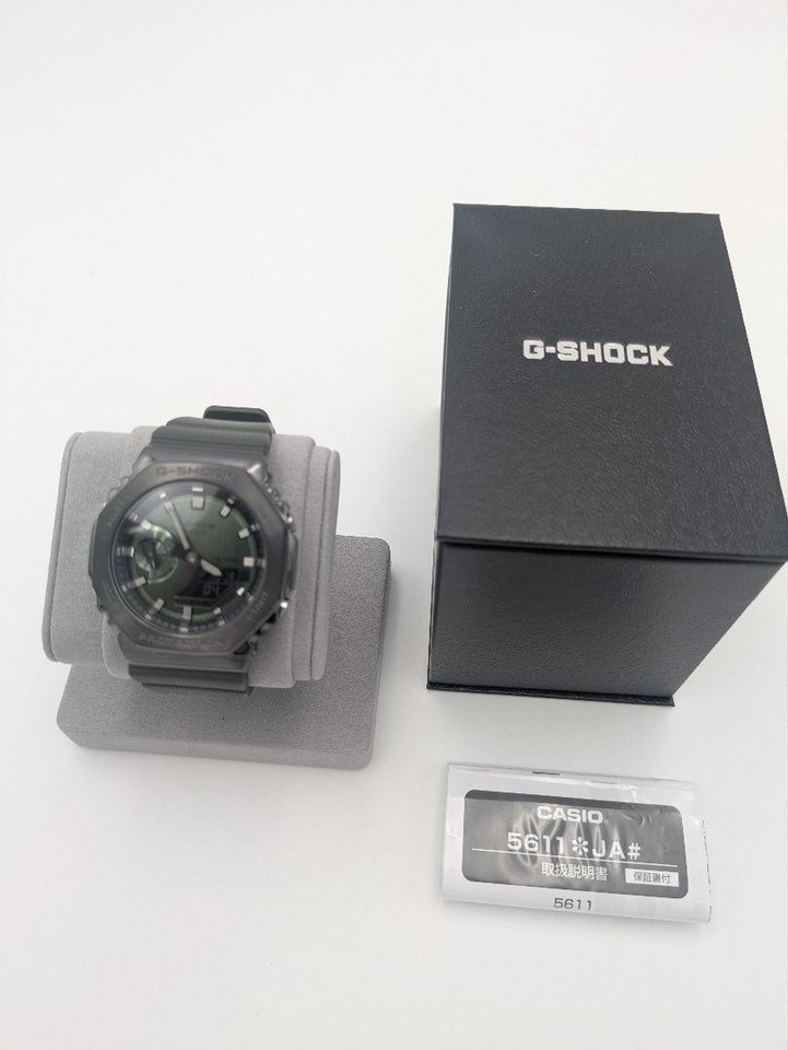 CASIO G SHOCK GA 2100 Casioak Green Module 5611 | eBay