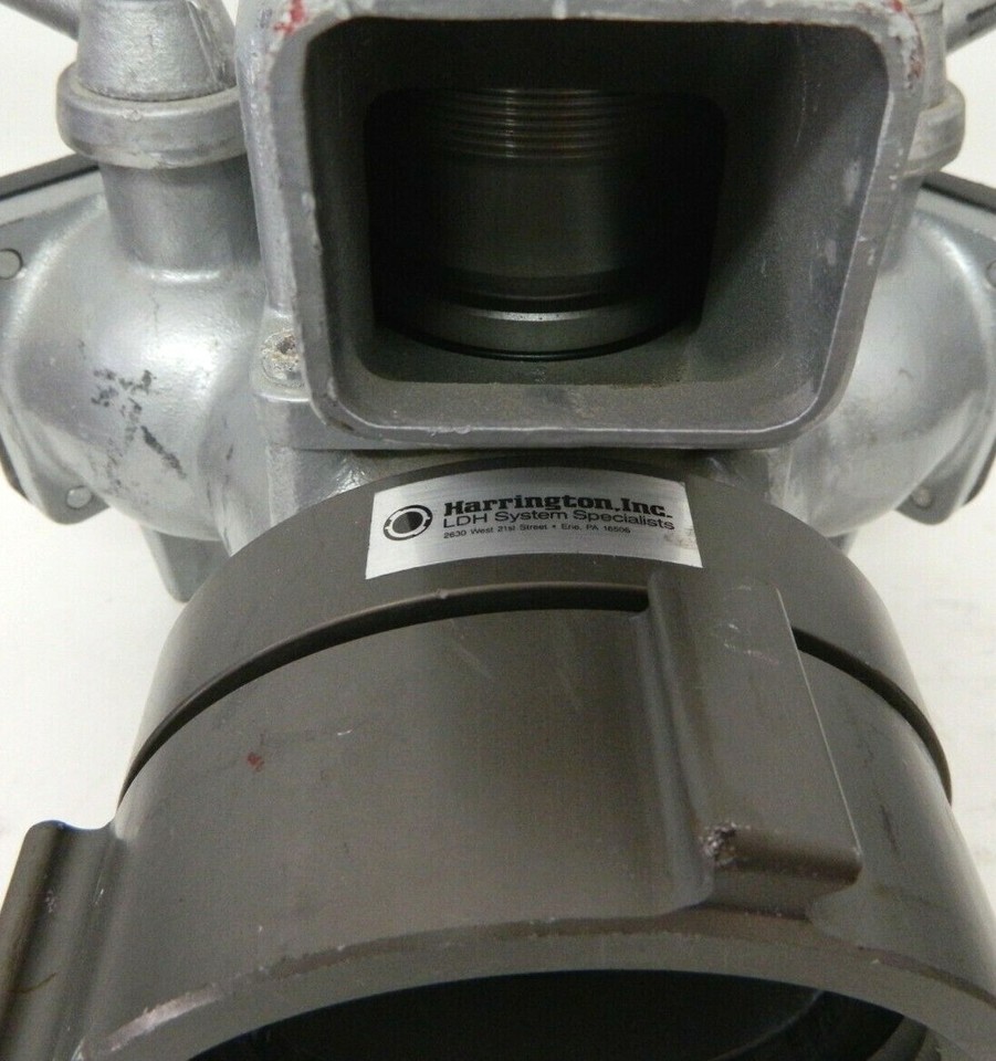 Harrington LDH Systems 3 Way Hose Manifold Suction Valve WYE pressure ...